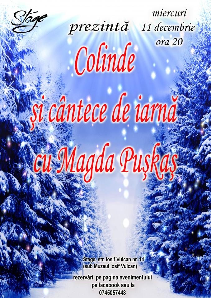 Colinde si cantece de iarna cu Magda Puskas