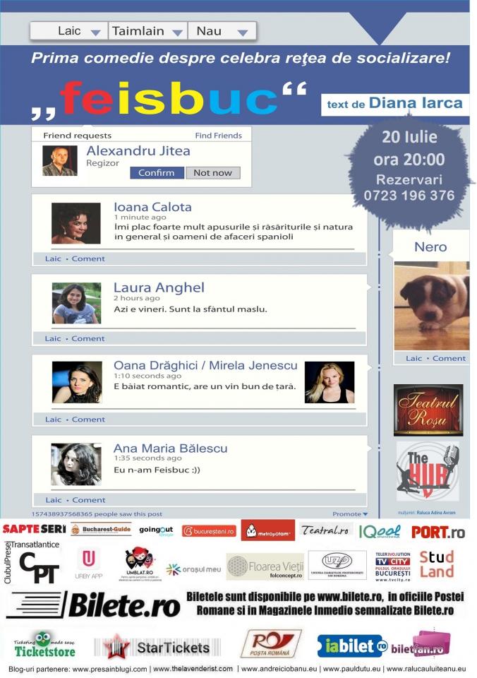 Comedia „Feisbuc”