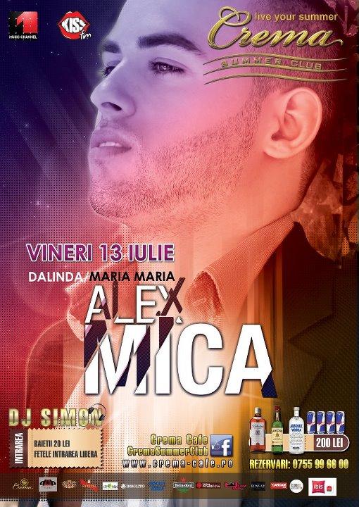 Concert Alex Mica in Mamaia
