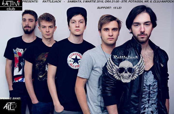 Concert RATTLEJACK // Alt5 @ La Tevi, Cluj Napoca