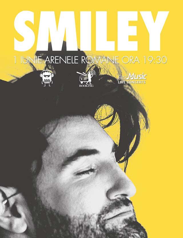 Concert Smiley de 1 iunie la Bucuresti