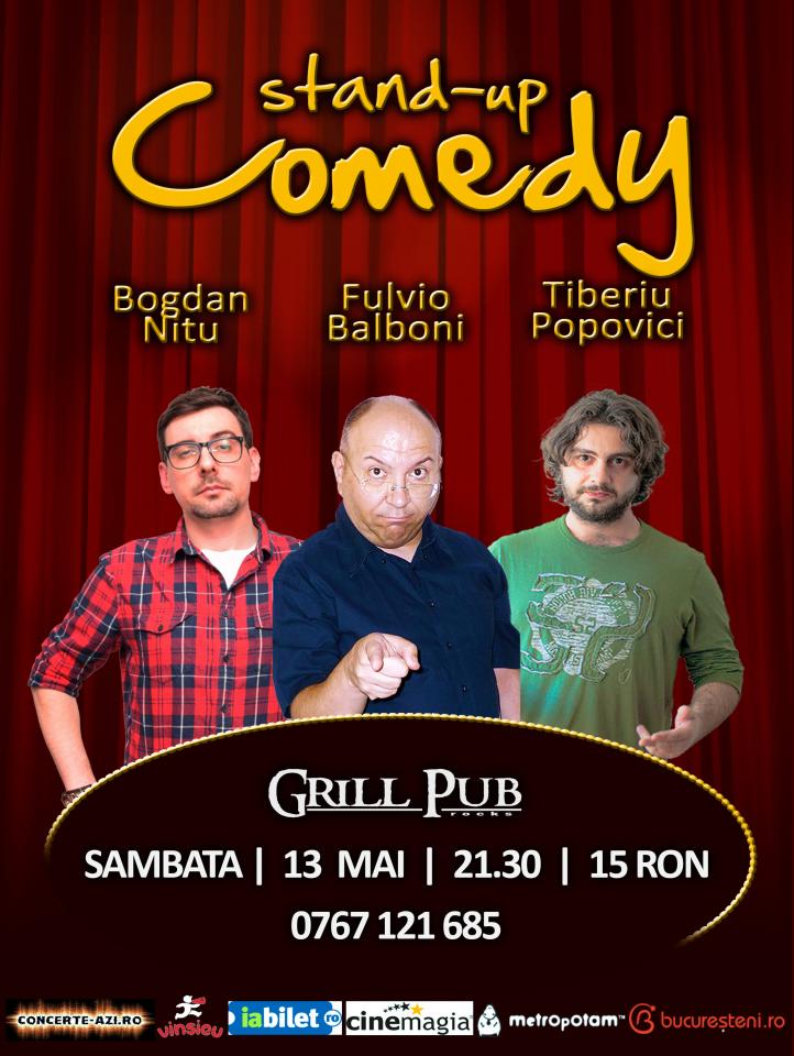 STAND-UP COMEDY in Grill Pub!