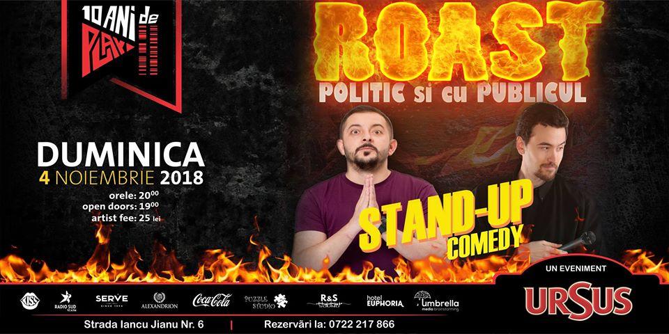 Stand-Up Comedy & Roast cu Gabriel Gherghe si Victor Dragan