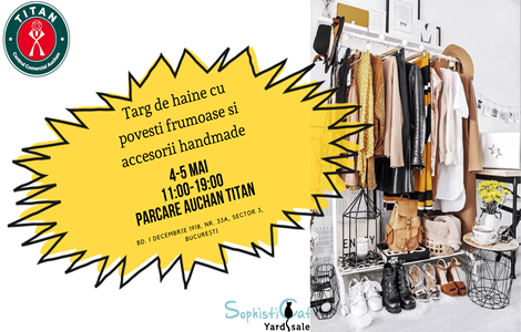 Targ de haine cu povesti frumoase si accesorii handmade