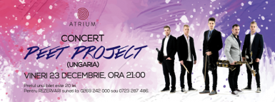 Concert: Peet Project - ATRIUM CLASSIC CAFE, Sibiu