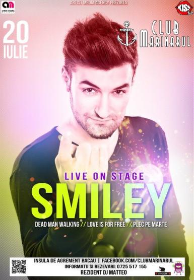 Concert Smiley in Bacau